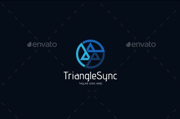56+ Best Triangle Logo Designs - Free & Premium PSD Vector Downloads